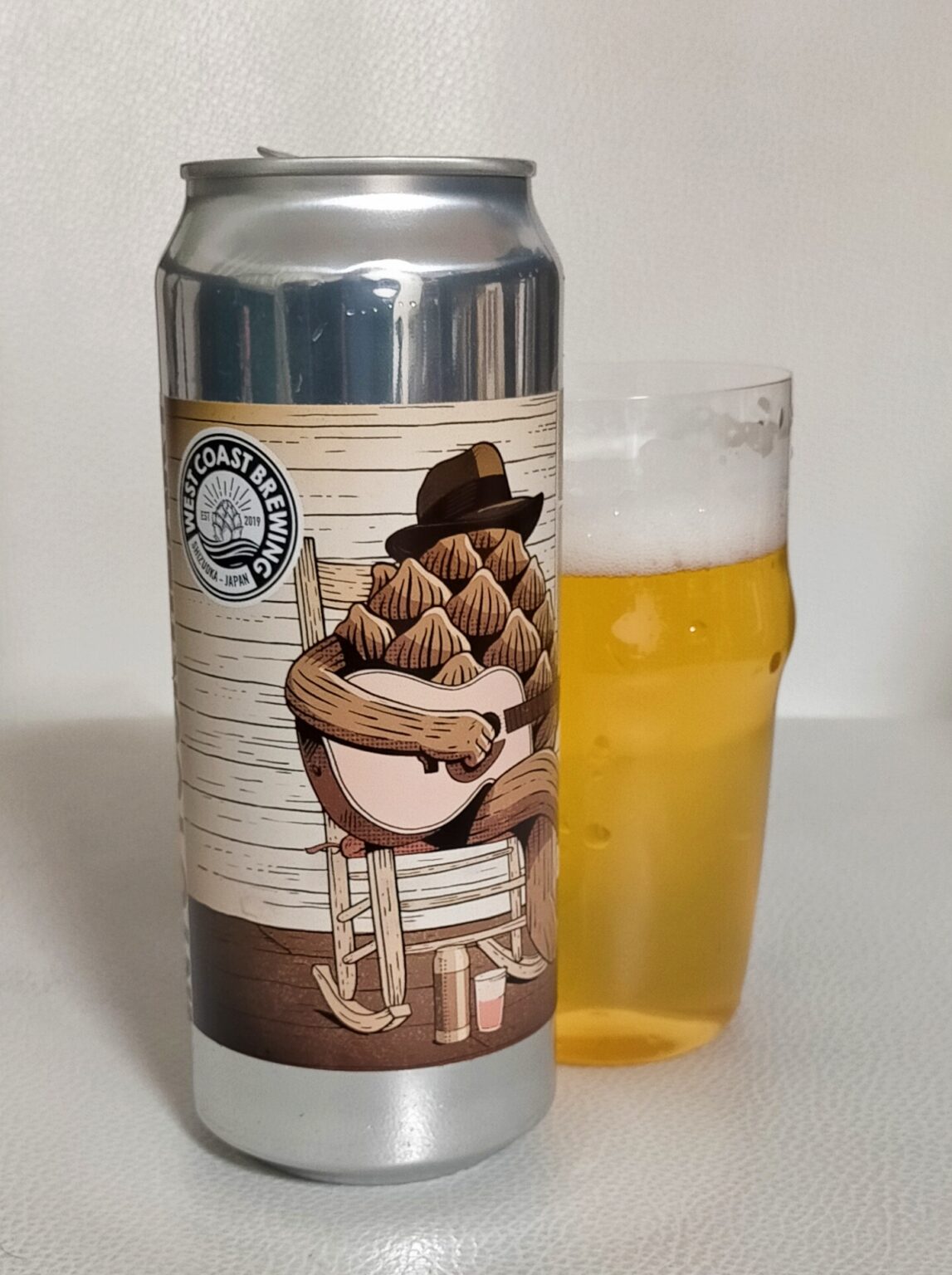 West Coast Brewing Front Porch Pils -クラフトビールを飲む（煮干蕎麦も・・・）