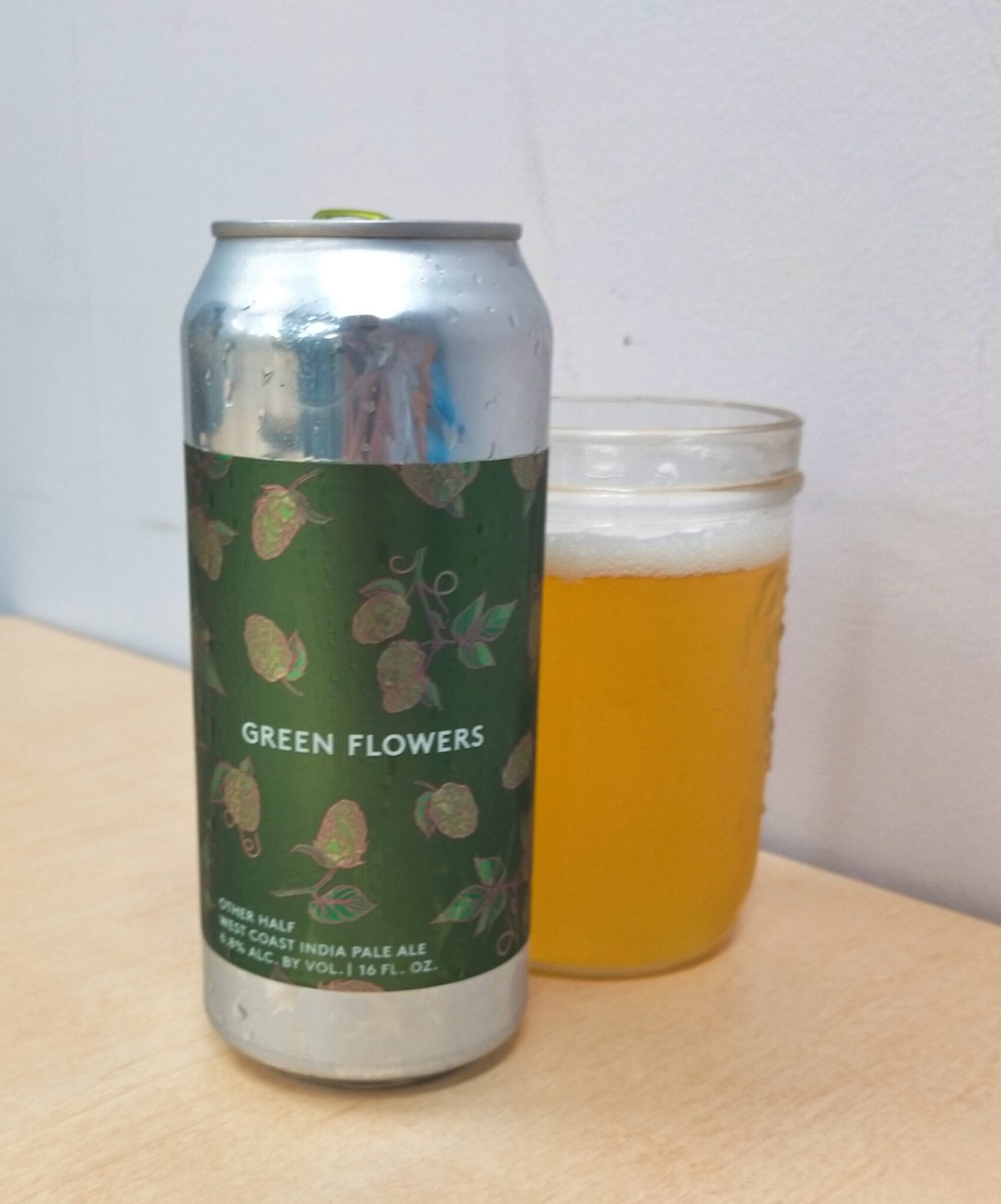 Other Half Green Flowers West Coast IPA -クラフトビールを飲む（煮干蕎麦も・・・）